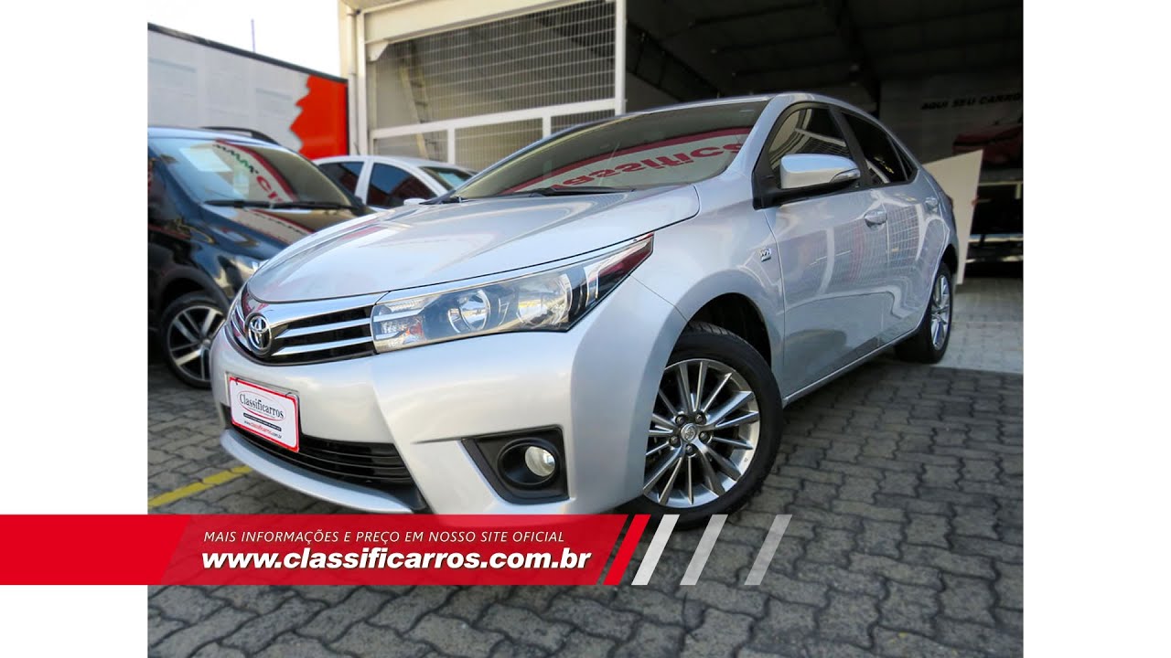 Toyota Corolla XEI 2.0 (Flex) Aut. 2016 - YouTube