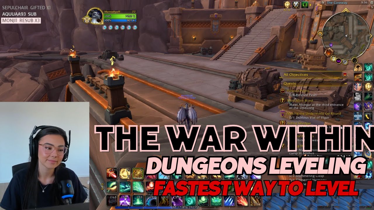 The War Within FAST leveling with Zaelia - NEW WOW EXPANSION - YouTube