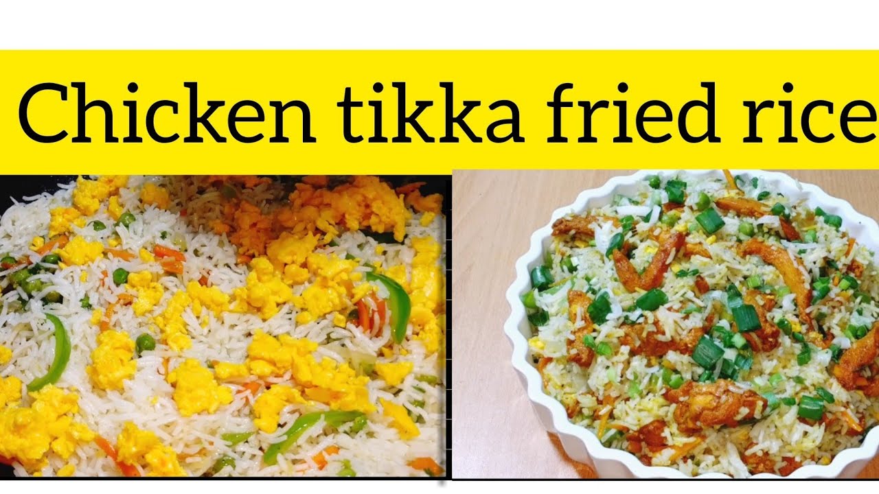 Chicken Tikka Fried Rice Recipe | Fried Rice Recipe | By Gogi ka ...