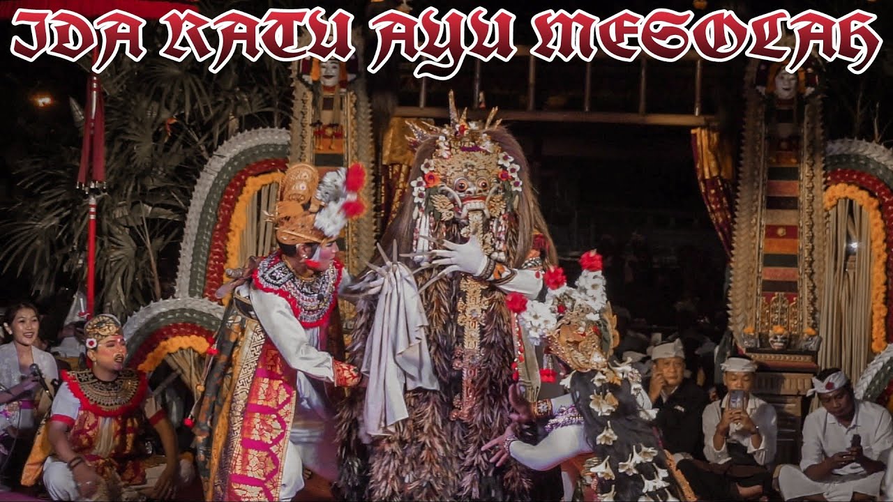 Ida Ratu Ayu Mesolah Ring Pura Desa Ubud Gianyar Bali Youtube