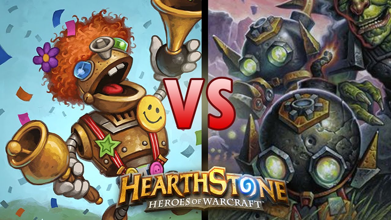 Hearthstone | Tavern Brawl | Annoy-o-tron Vs Boomb Bot - YouTube