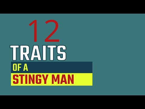 12 TRAITS of a stingy man - YouTube