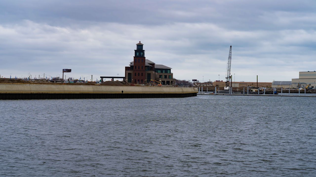 Bulkhead Phase 2B Bridgeport Harbor - YouTube