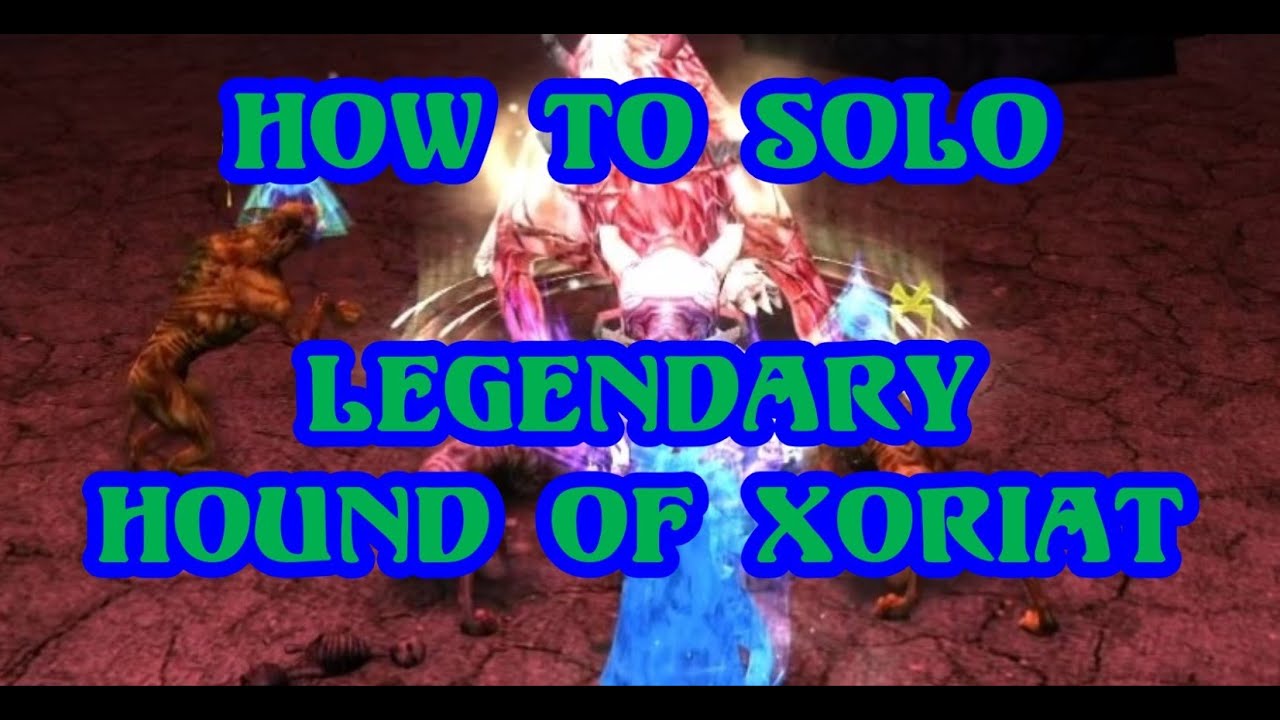 How to solo Legendary Hound of Xoriat - YouTube