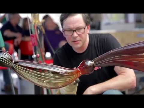 Keep the Fire Burning at the Perry Glass Studio - YouTube