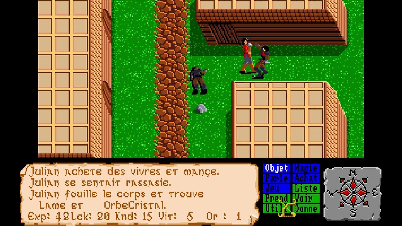 The Faery Tale Adventure (Amiga) – Quinze minutes de jeu (Français ...