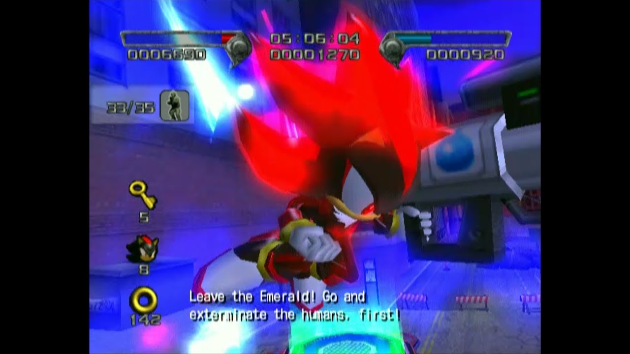 Shadow the Hedgehog: Story Cycle 4: Part 1: Westopolis (Dark Mission ...