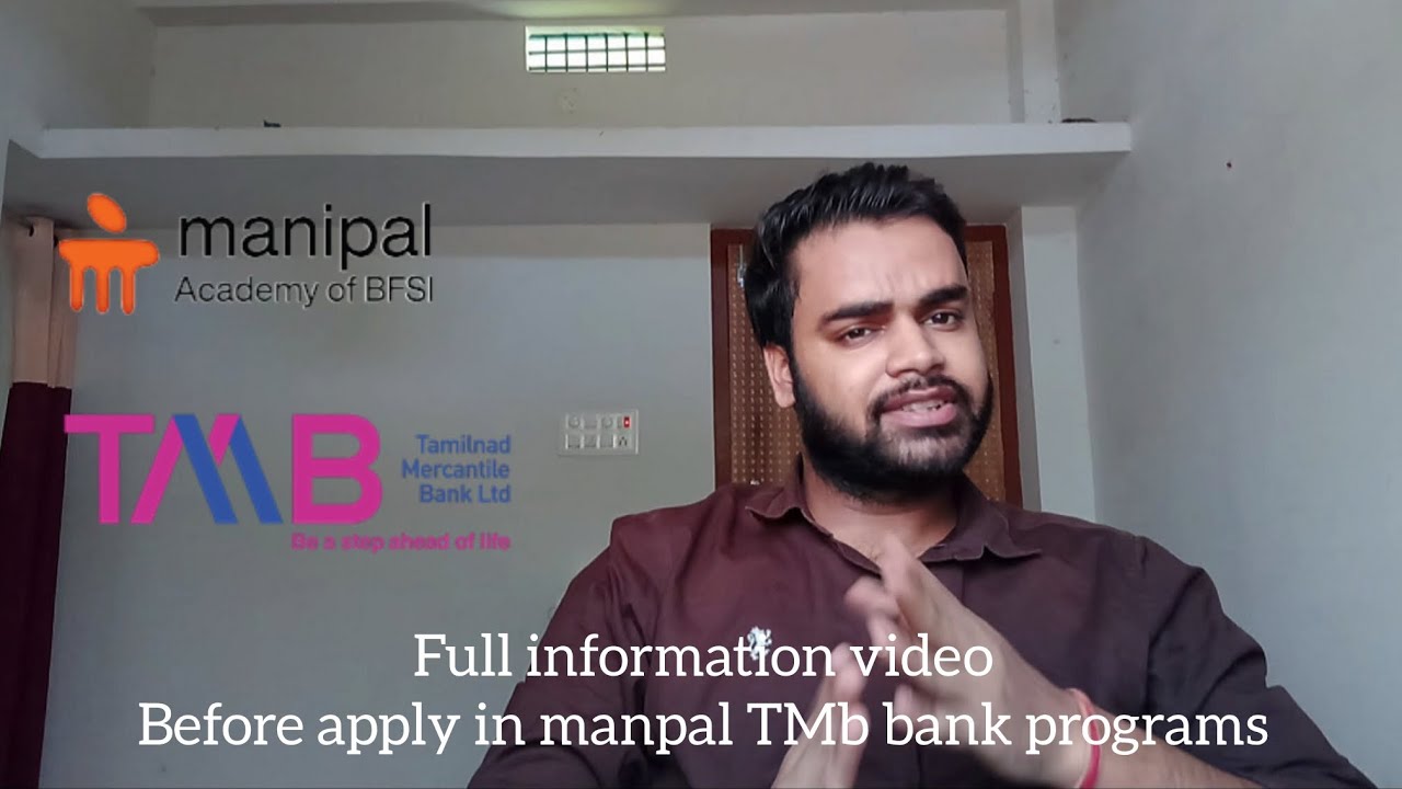 TMB Bank Program Review: Manipal Academy Bangalore Experience!.. - YouTube