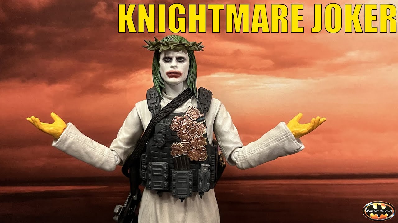 Mafex Knightmare Joker Zack Snyder's Justice League Jared Leto Batman ...