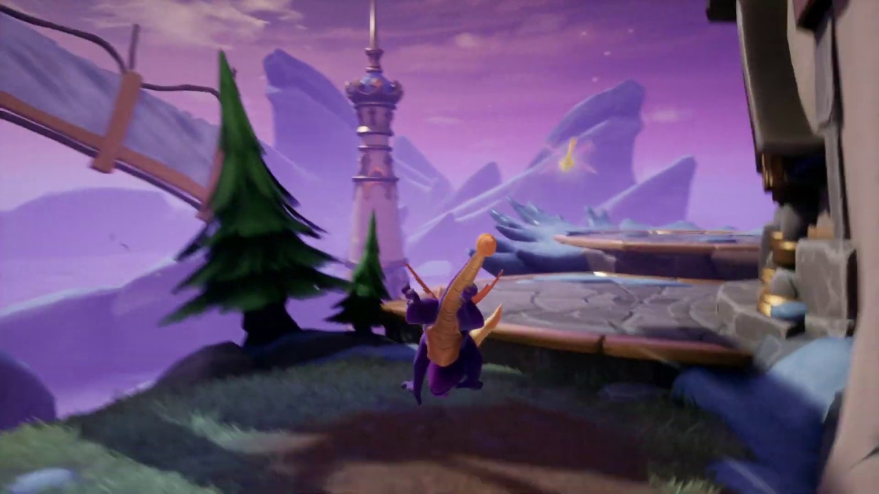 Spyro Reignited Trilogy - Ride a Druid Platform for 10 Seconds | Skill ...