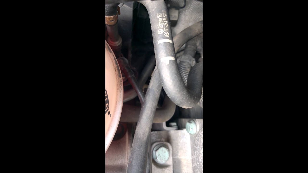 GOLF V FSI 1.6 BLF Engine sound - YouTube