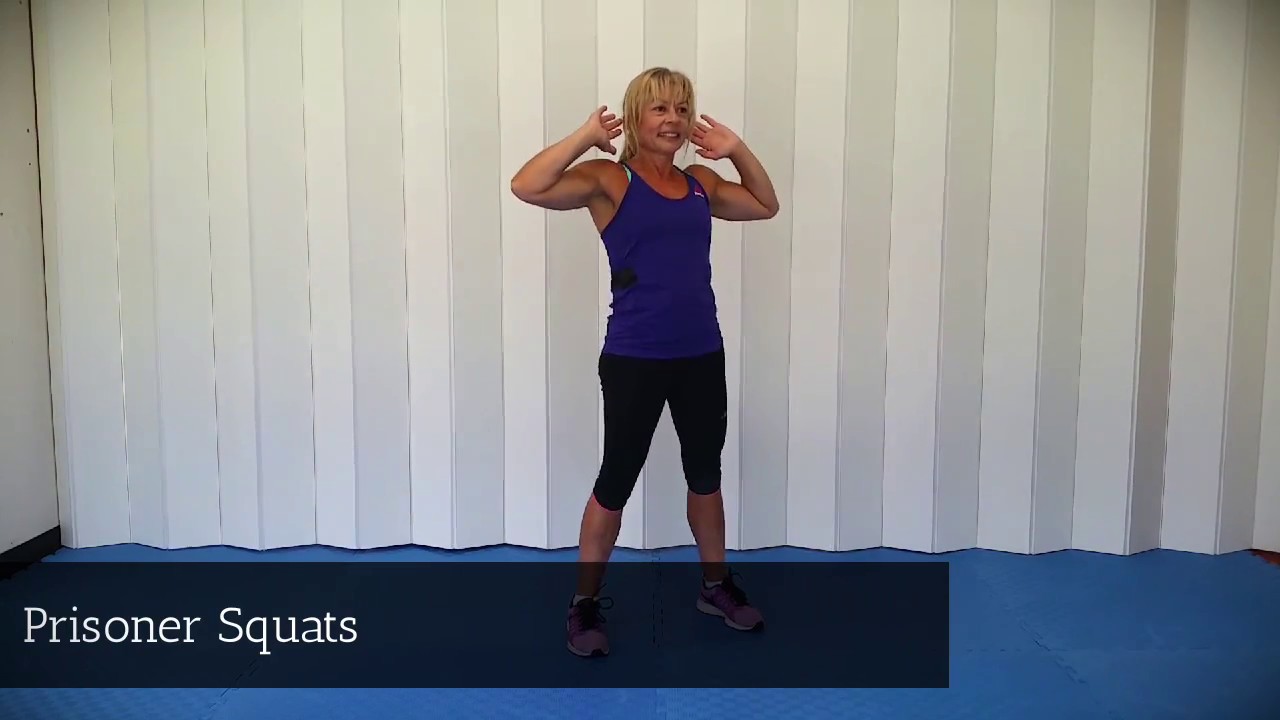 Prisoner Squats - By Square Box Fitness - YouTube