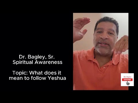 The Meaning of Following Yeshua (Jesus) 027 - YouTube