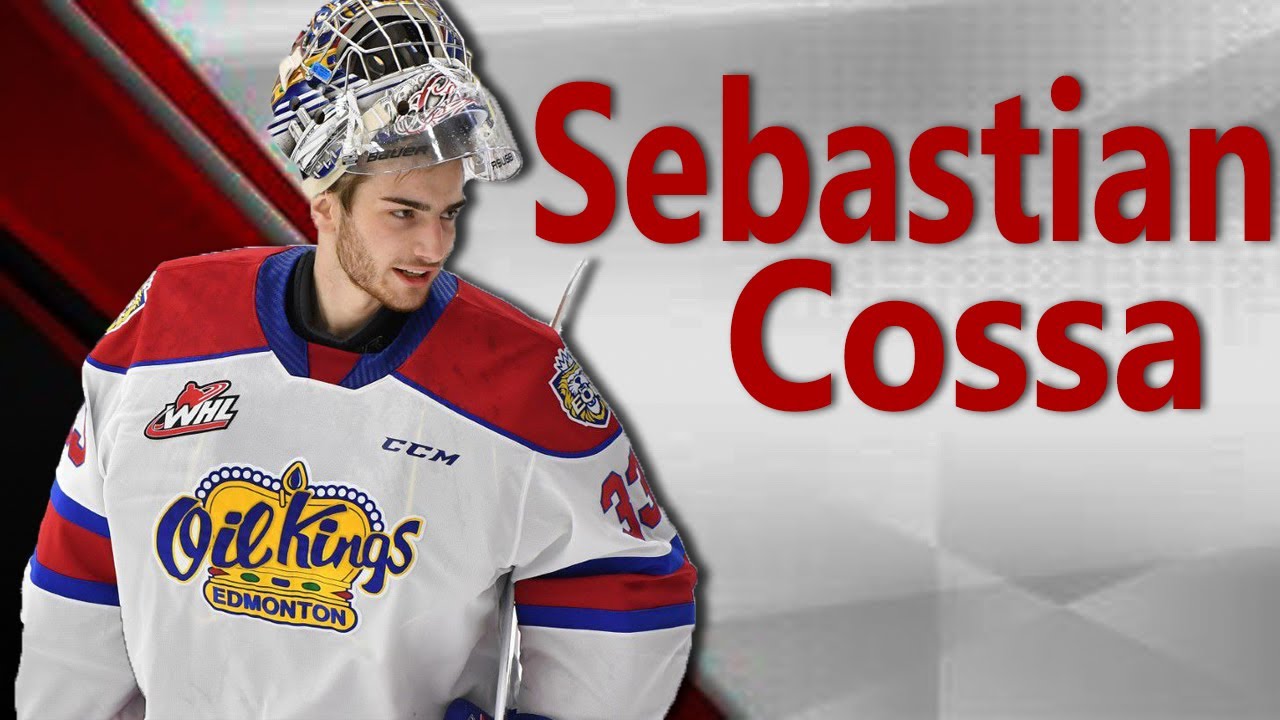 Sebastian Cossa in the WHL Playoffs! Top Red Wings Goaltending Prospect ...