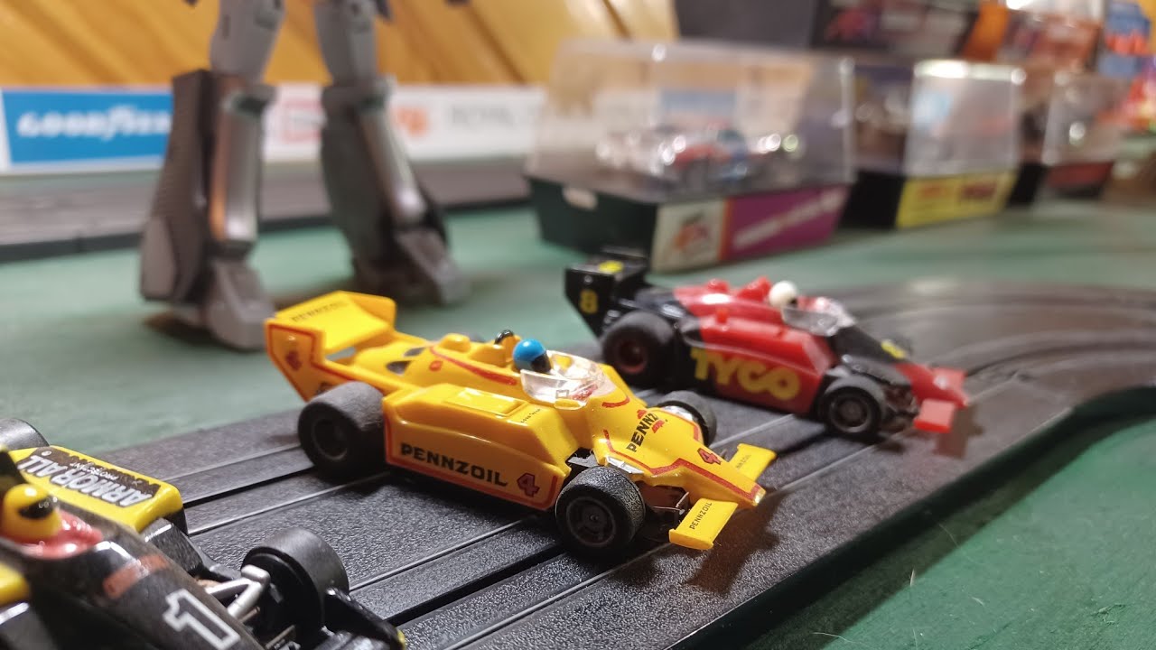 Tyco F1 Vintage AFX & More!!! HO Slot Cars - YouTube
