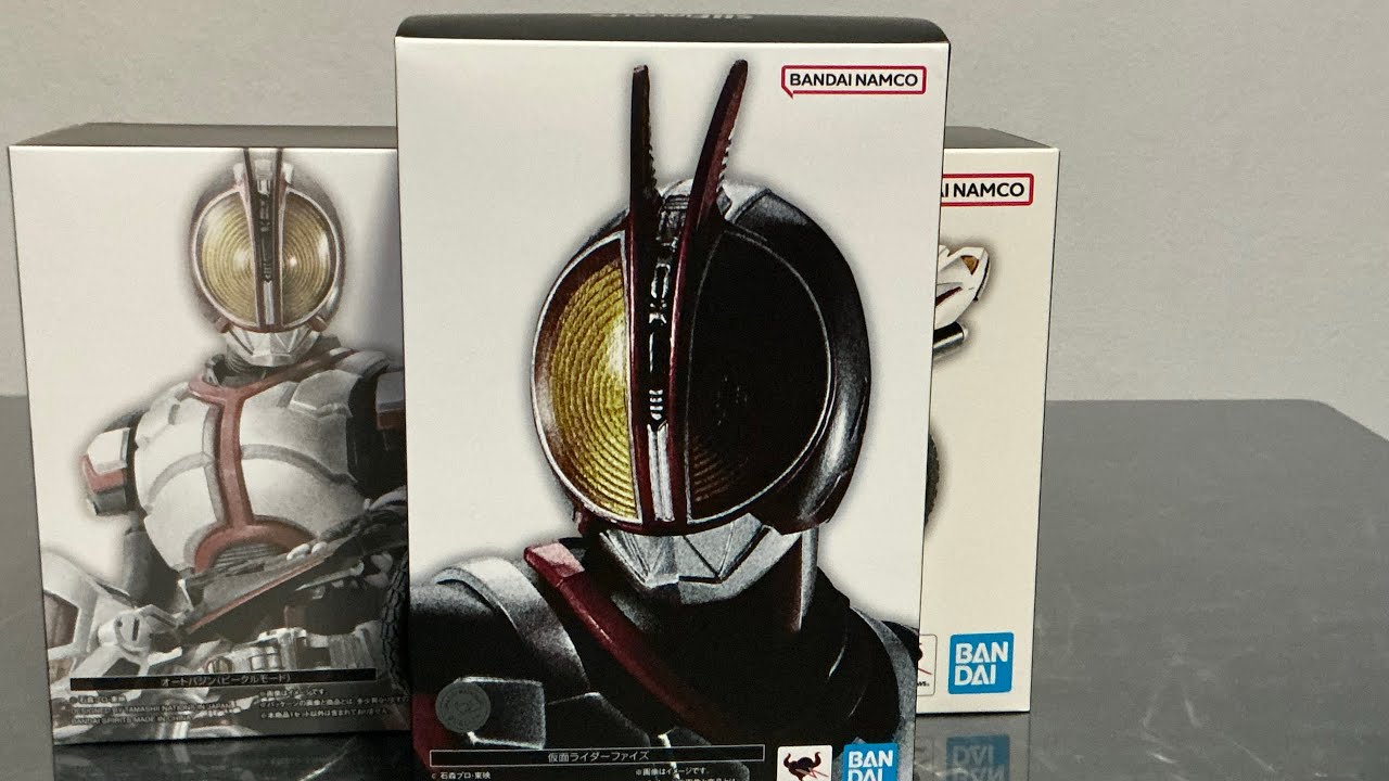 รีวิว โมเดลจุดขยับไฟซ์รุ่นสมจริง Lot.Japan S.H.Figuarts SHF Faiz 2.0 ...