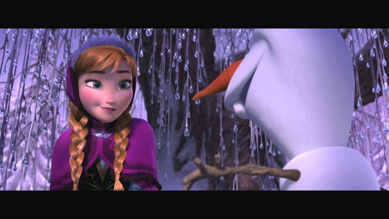 FROZEN Lisa Meet Olaf - YouTube