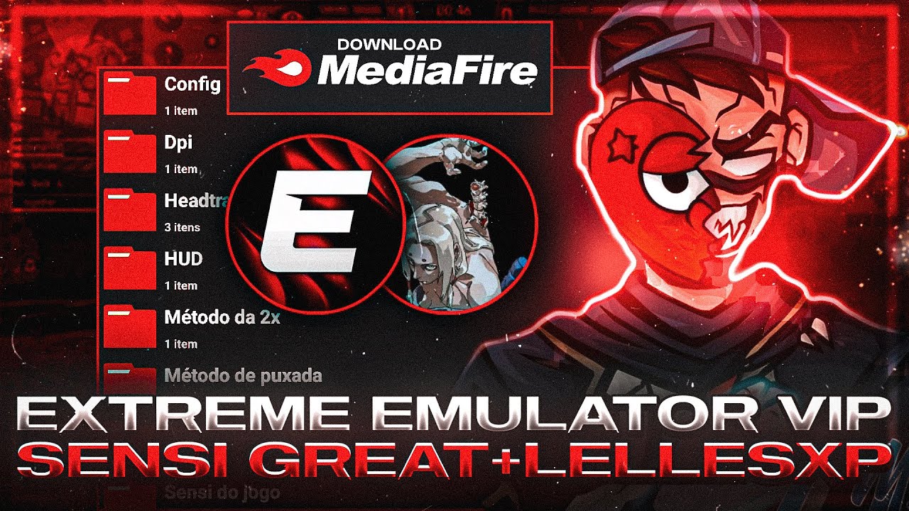 GERADOR DE SENSI ⚙️ APLICATIVO EXTREME EMULATOR 6.0 - PACK KLEBER GREAT + LELLESXP - FREE FIRE 🕹 ...