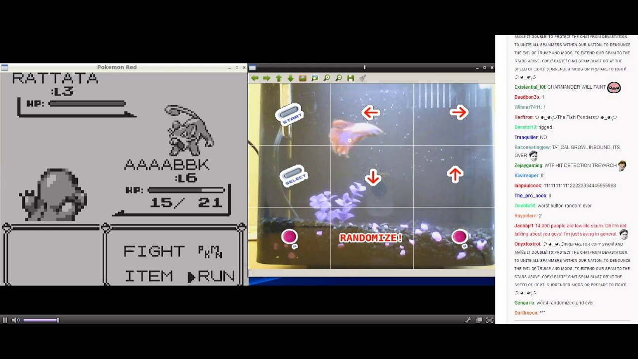 Fish Plays Pokemon: Pallet Town Syndrome (Highlights #1) - YouTube