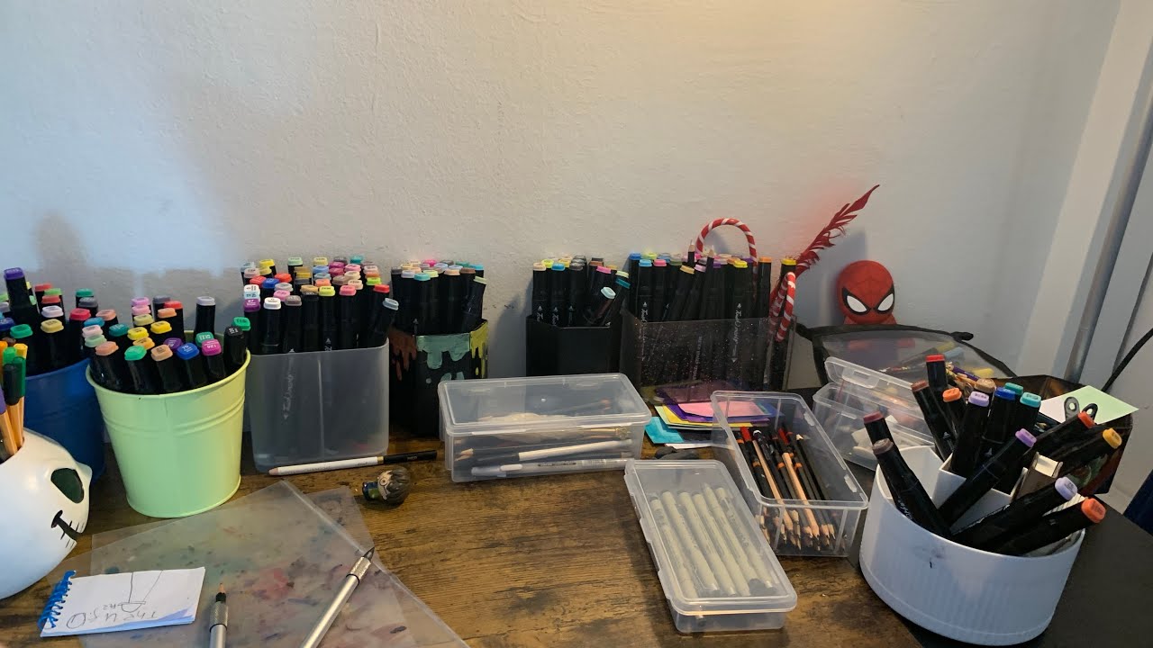 My art set up - YouTube