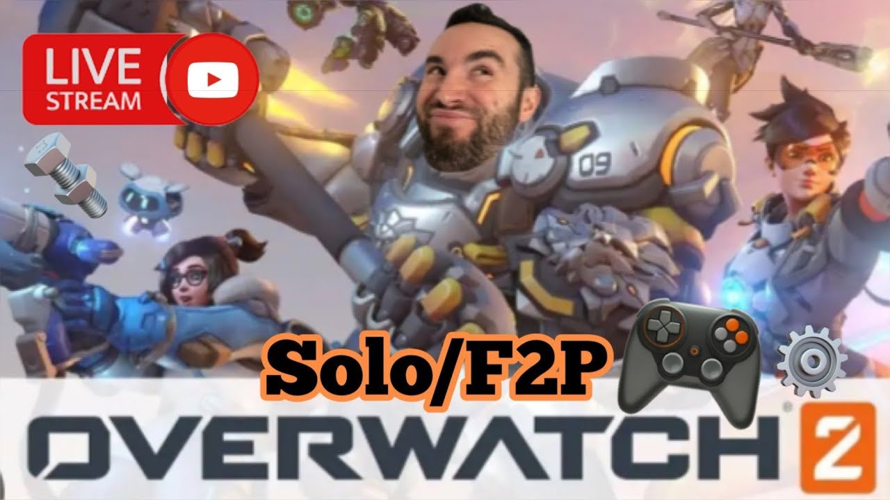 Overwatch 2! Comedy Live Stream! Solo Free 2 Play #1 - YouTube