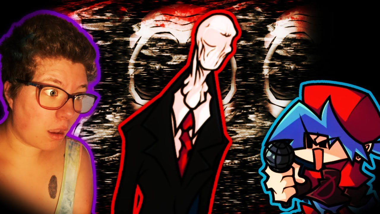 FNF TREPIDATION!(1.5) | SLENDERMAN WEEK | 2022 FNF MOD W/ COMMENTARY ...