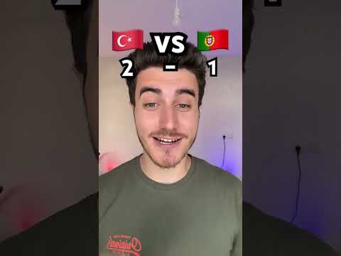 Türkiye - Portekiz Maçı Kim Kazanacak ? #EURO2024withShorts #euro2024