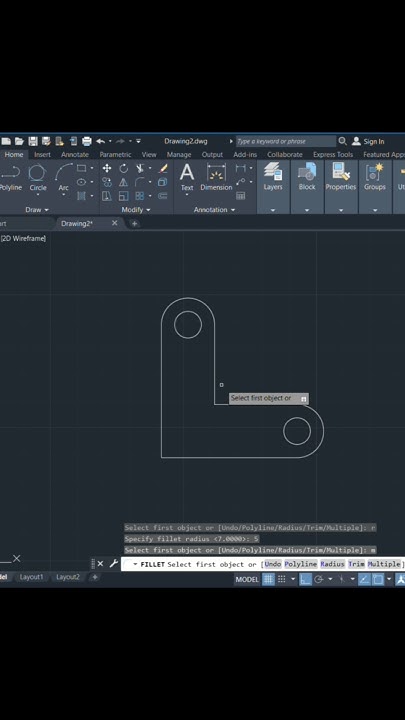 offset command | how to use offset command in AutoCAD | offset command kya hai #cad@Tech-Adda73 ...
