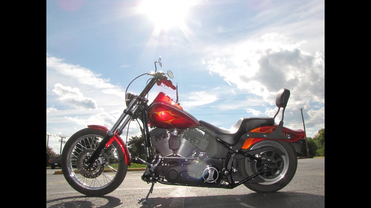 2005 Harley-Davidson SOFTAIL NIGHT TRAIN FXSTBI - YouTube