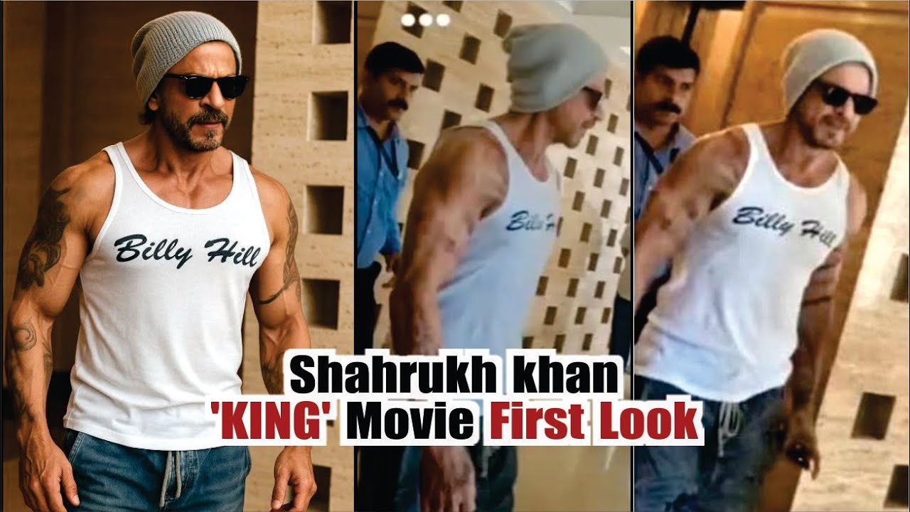 Shah Rukh khan 'King' Movie First Look | Shah Rukh Khan's First Look ...