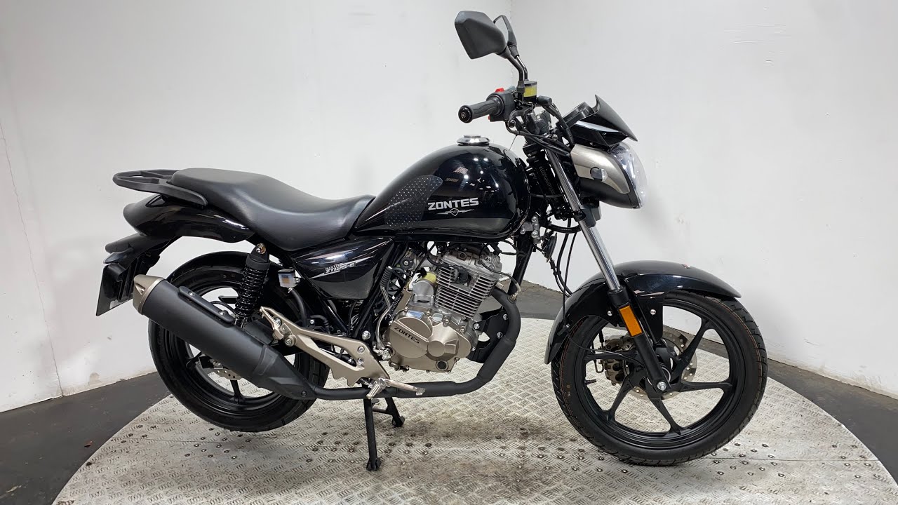 ZONTES MANTIS ZT 125 2024 121 MILES WALK AROUND / RUNNING VIDEO - YouTube