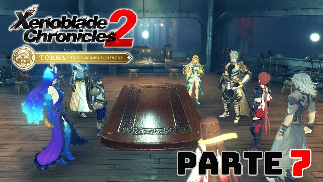 HUGO CONVOCA UNA REUNIÓN URGENTE | PARTE #7 | XENOBLADE CHRONICLES 2 ...