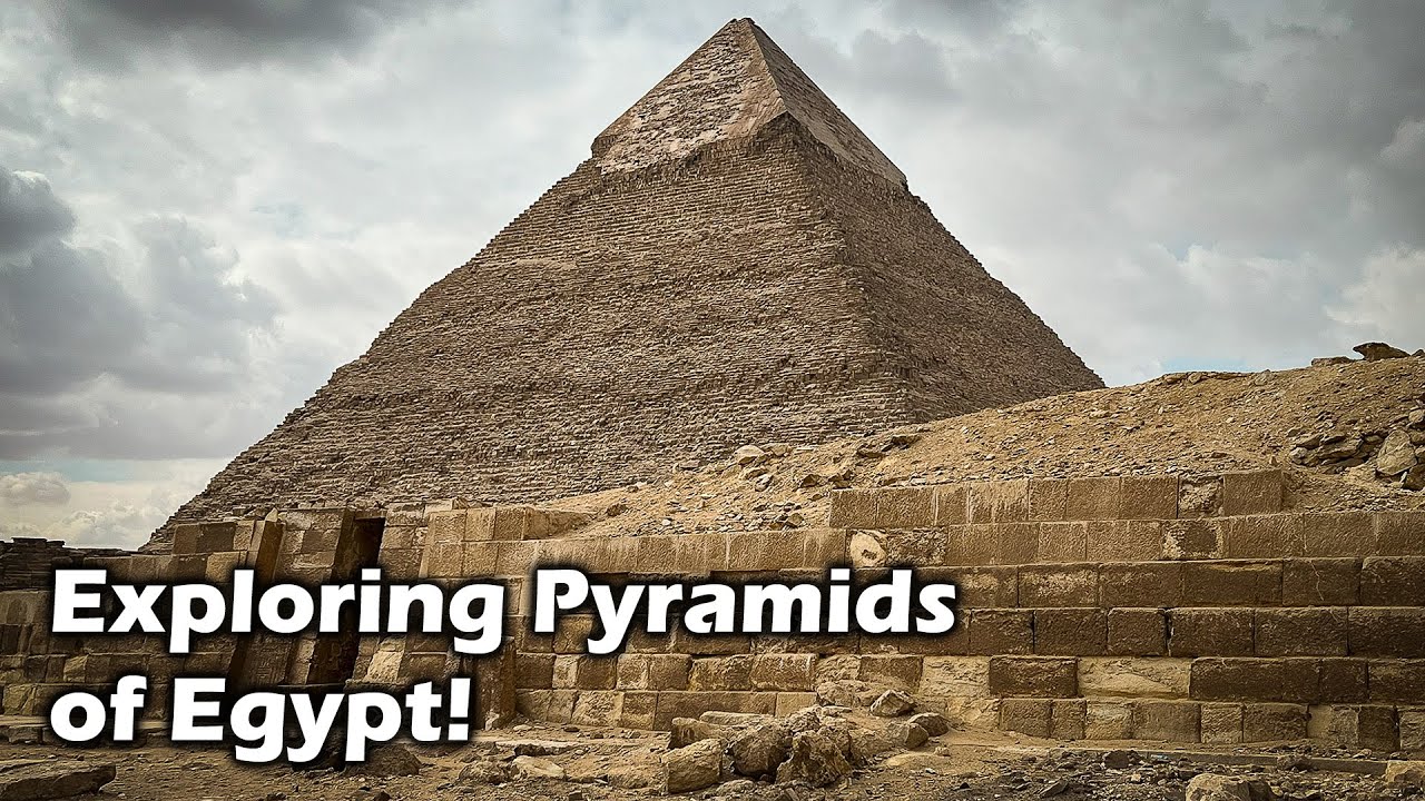 Explore Pyramids of Egypt! Inside the Great Pyramid of Giza, Bent ...