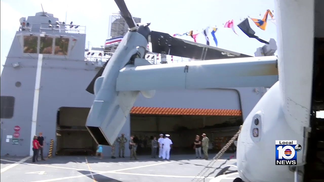 Take a look inside USS Fort Lauderdale - YouTube