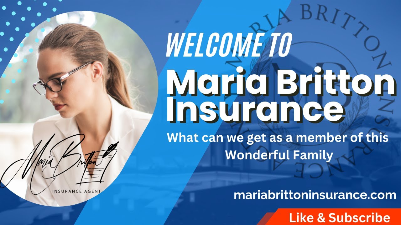 Maria Britton Insurance welcomes you to the Family! | Maria Britton ...