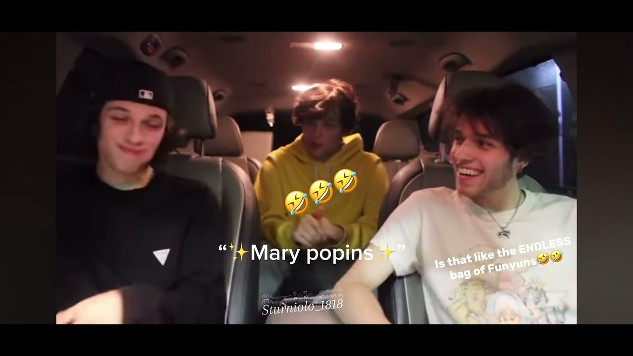 The sturniolo triplets being the sturniolo triplets - YouTube