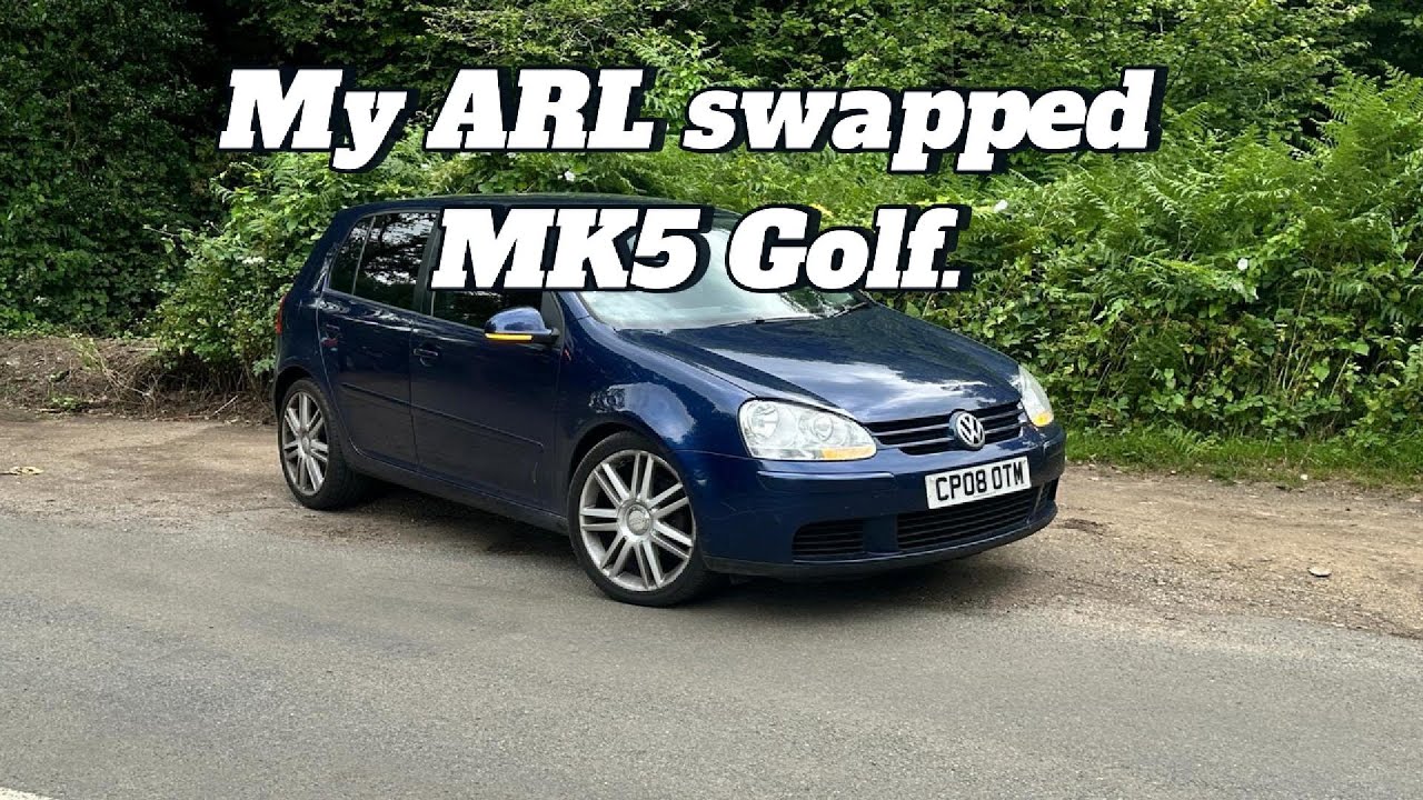 Walkaround + Pov drive of my PD150 ARL swapped MK5 Golf and story time ...