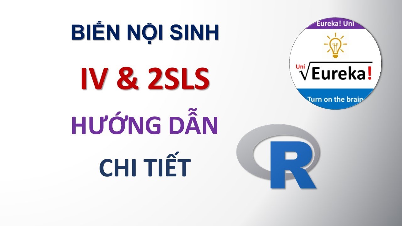 Biến nội sinh - R - IV & 2SLS - Ước lượng kiểm định và đọc kết quả - YouTube