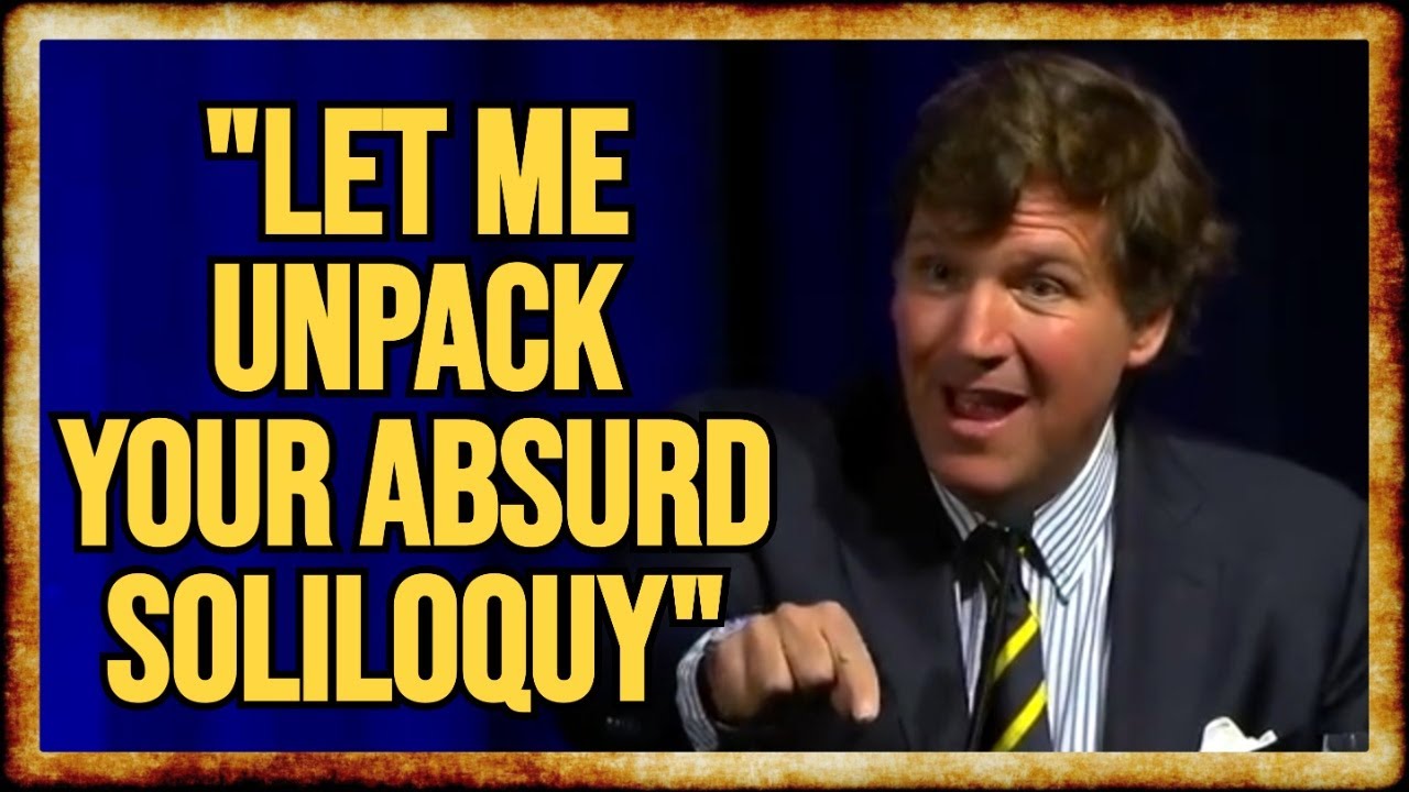 Tucker GOES OFF on Reporter For OBNOXIOUS Red-Baiting Question - YouTube