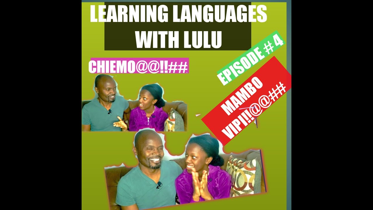 Easy words in LUO AND SWAHILI: Learning Languages with Lulu: EPISODE 4 ...