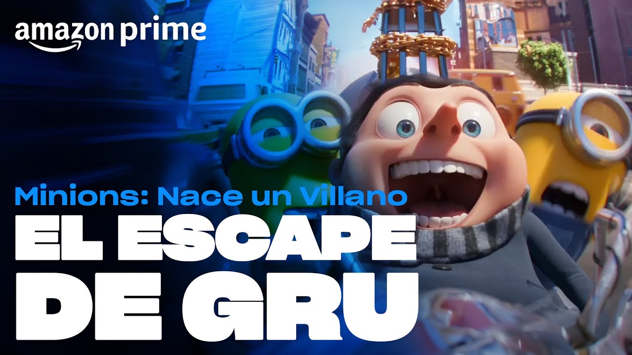 Minions: Nace un Villano - El escape de Gru | Amazon Prime - YouTube