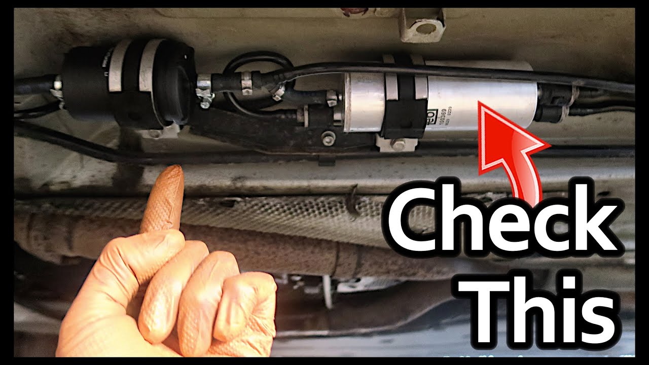 BMW E66 / E65 7 Series Fuel Filter Replacement - YouTube