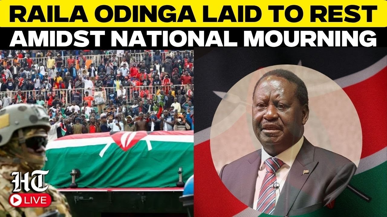 Live: Thousands Mourn Raila Odinga as Kenyans Pay Tribute to The Leader ...