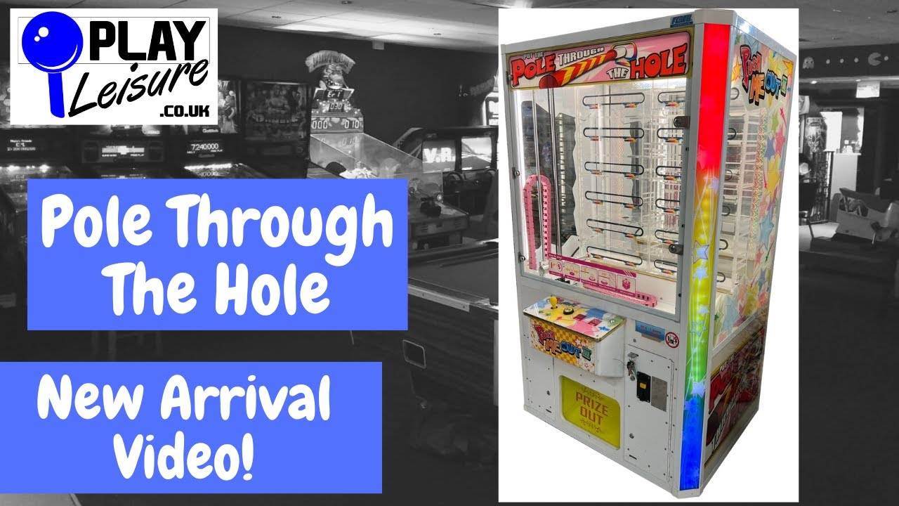 Hole = Prize! It's the Pole Through The Hole Arcade Machine... - YouTube