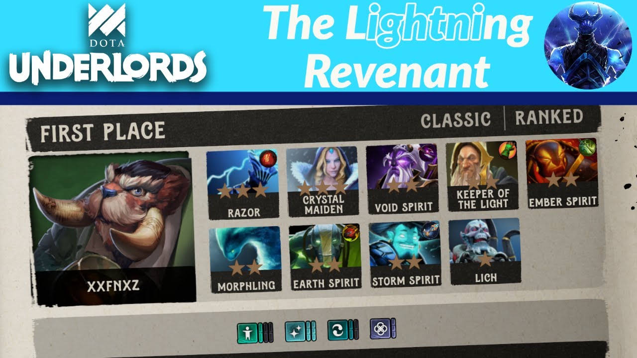 The Lightning Revenant ★★★ Razor is BACK! - Dota Underlords - YouTube