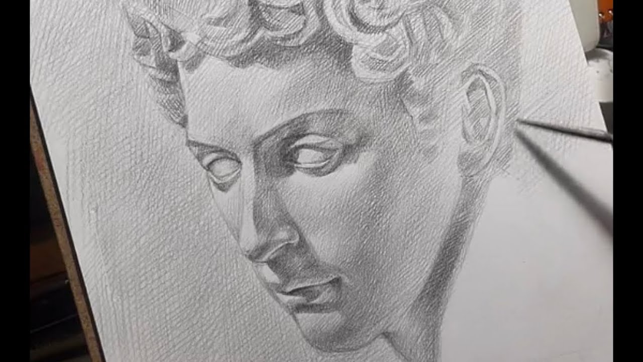 Drawing David by SunArtist 2022#art #drawing #howtodraw #draw - YouTube