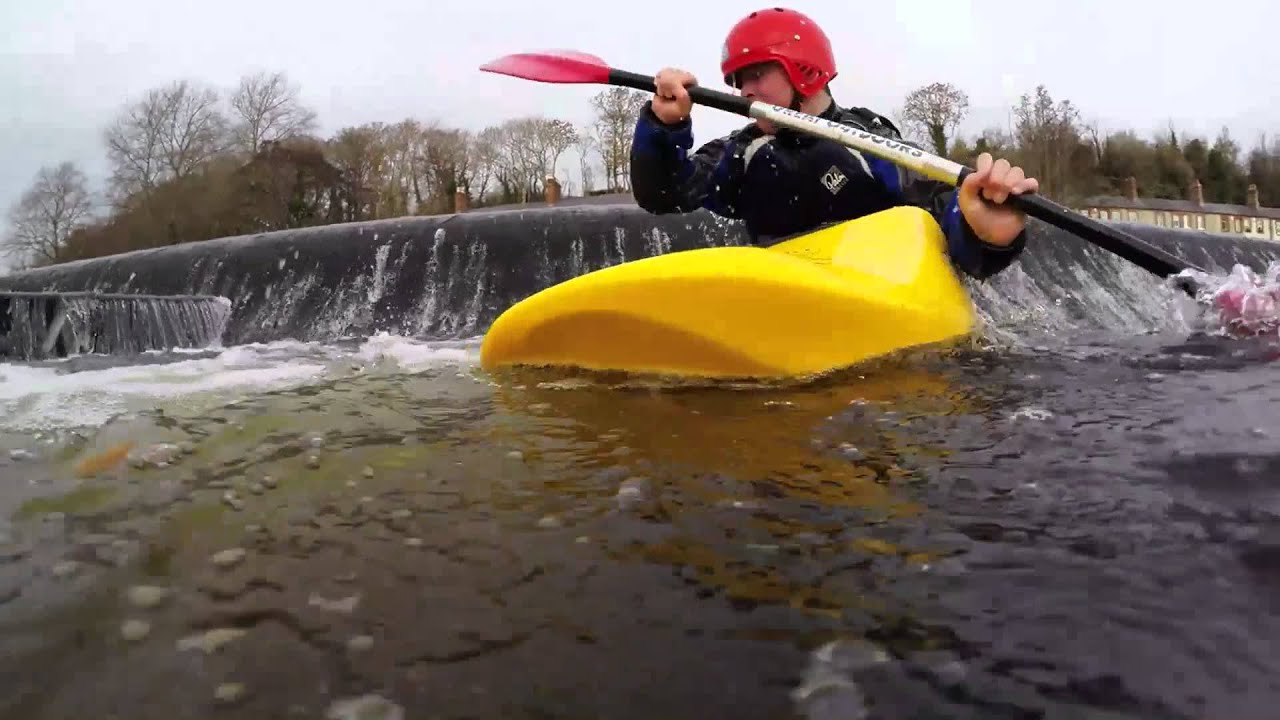NCCC Liffey Lucan Weir - YouTube