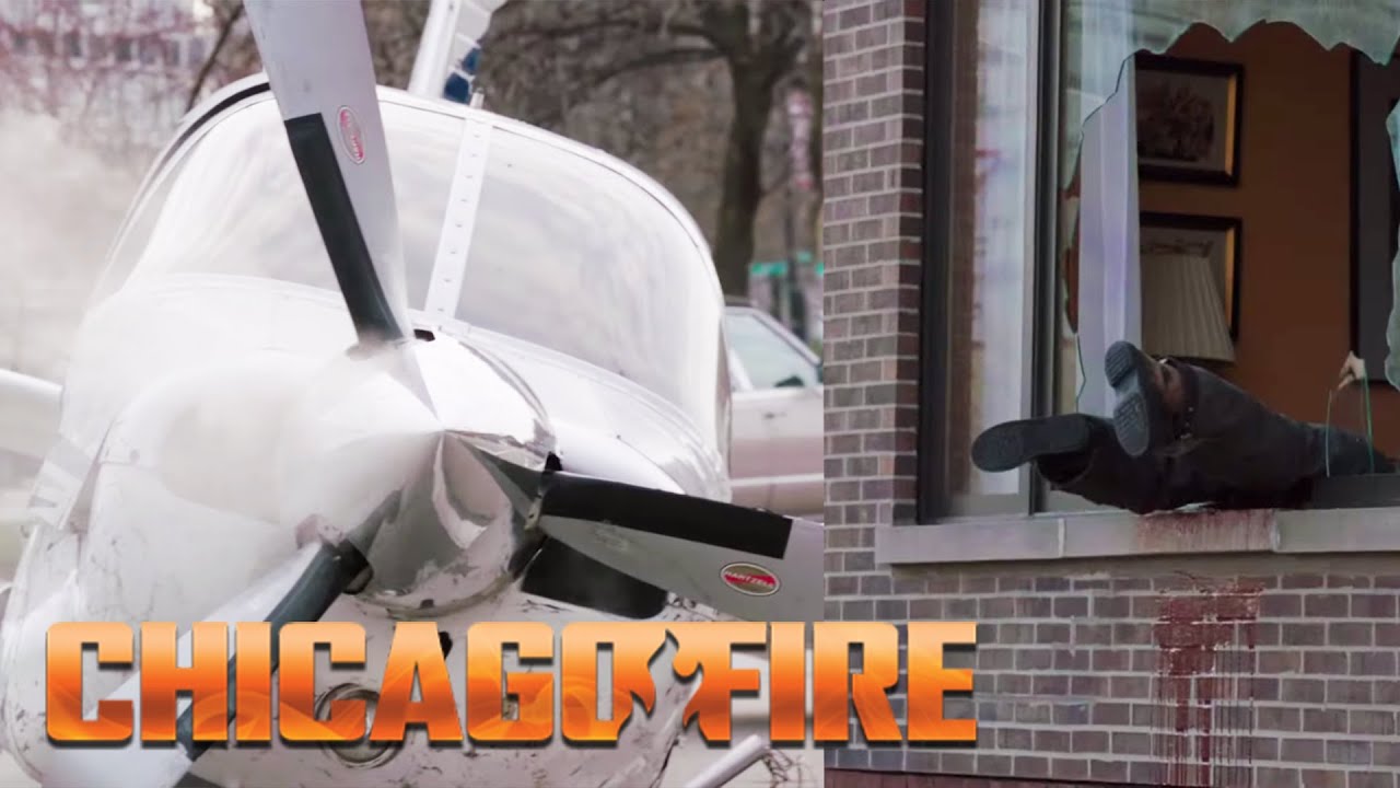 Plane Crashes in the Streets of Chicago | Chicago Fire - YouTube