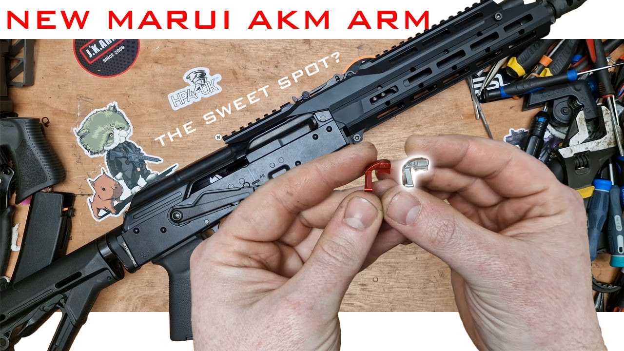 Tokyo Marui AKM Hop Arm Update! - YouTube