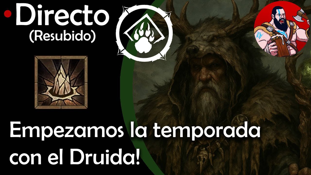 DIABLO IV | TEMPORADA 9 | EP 1 | EMPEZAMOS LA TEMPORADA CON DRUIDA ...